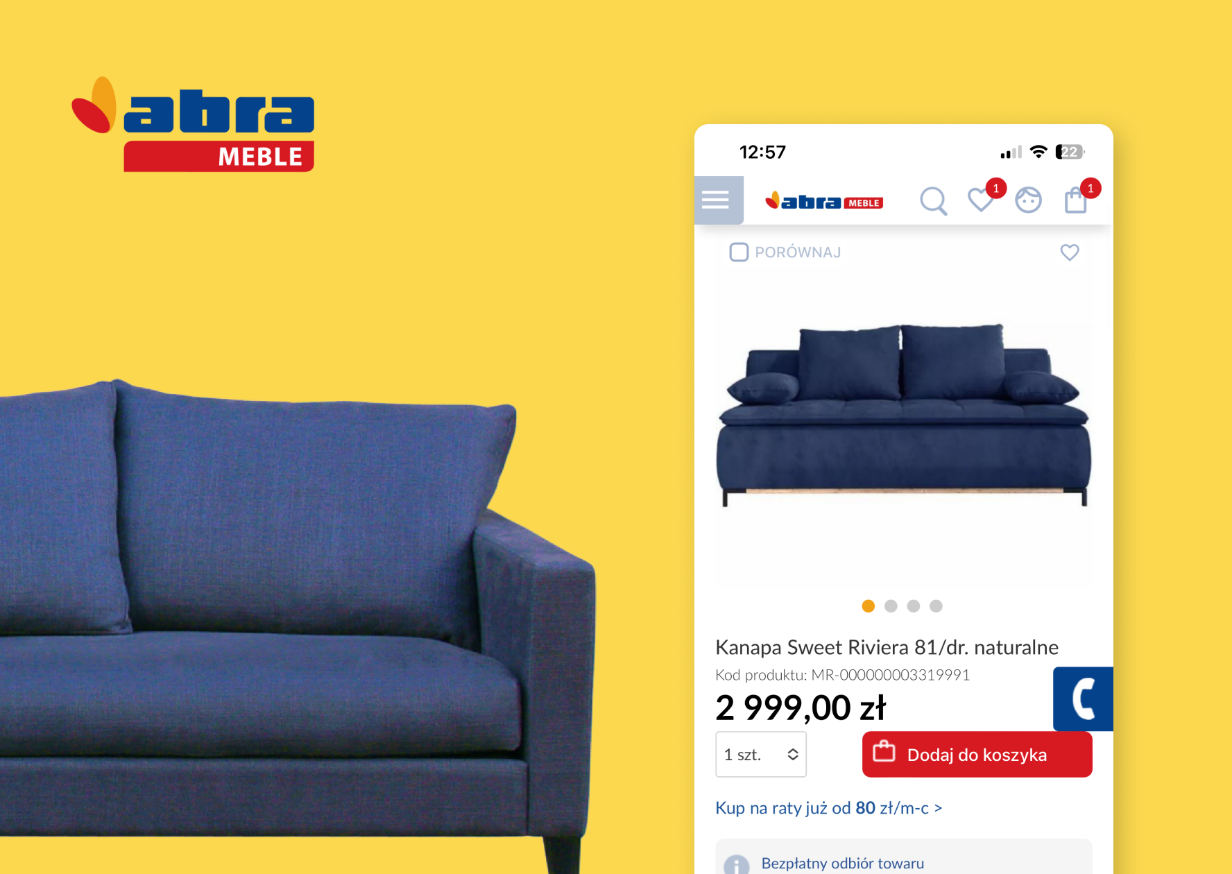 We implemented Magento 2 for Abra Meble