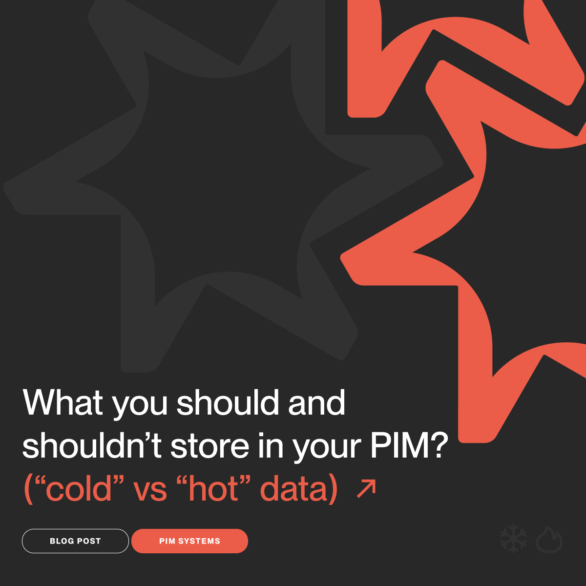 What you should and shouldn’t store in your PIM system (“cold” vs “hot ...